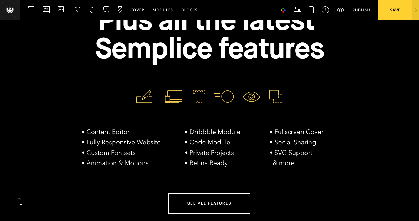 Set custom columns widths for mobile – Semplice
